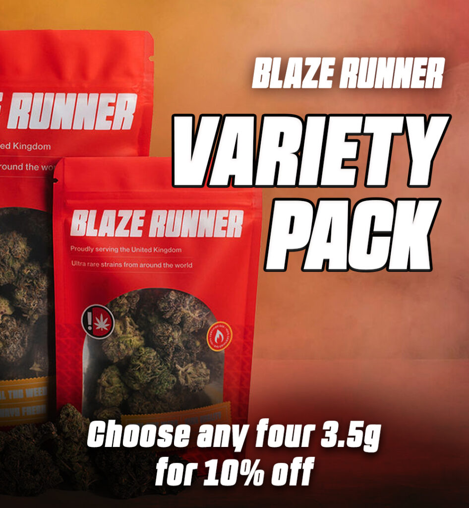 Buy Cannabis Flowers Online | UK Flower Shop - Blaze Runner